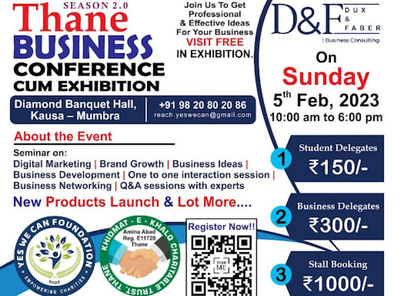 Thane Business Conference 2023 - Kalsekar Technical Campus